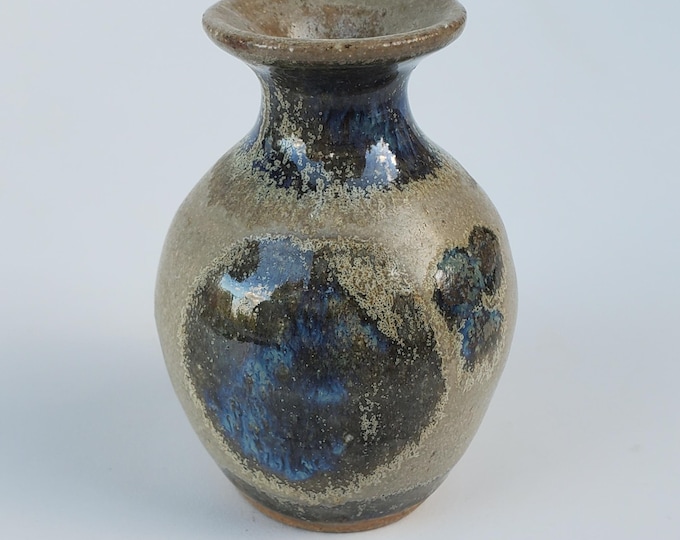 John Fassbinder Northwest Studio Pottery Vase Hand Thrown Stoneware ...