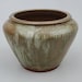 Early Dominican Sisters Folk Art Pottery Vase - Green Rutile Glaze ...