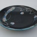 Mark Chamberlain Massive Decorated Studio Pottery Bowl Black Matt Glaze ...