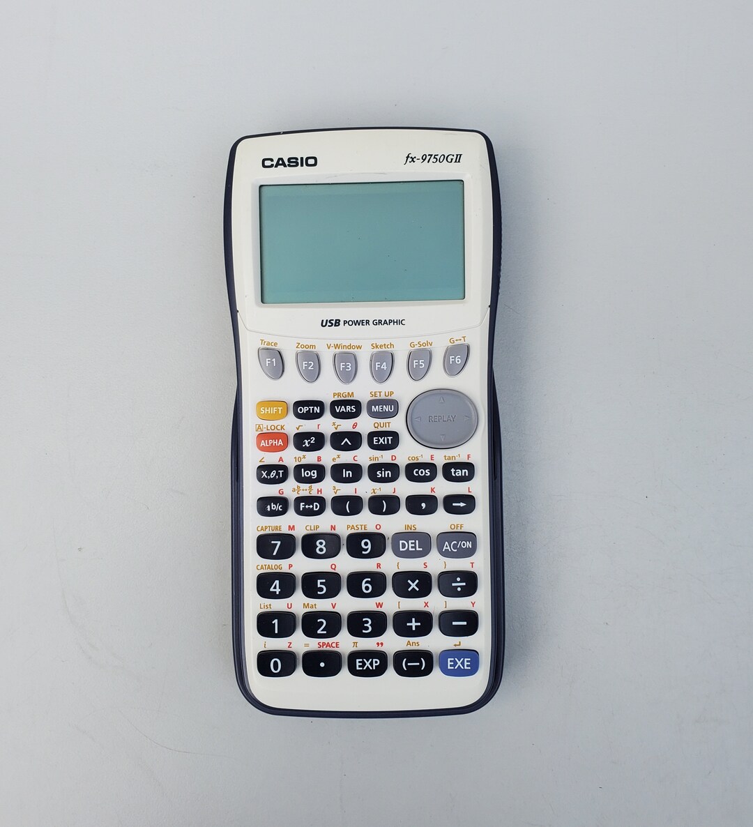 Casio FX-9750GII Graphing Calculator - Pie Charts - Bar Graphs - USB ...