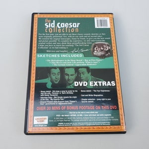 Sid Caesar Comedy DVD Collection - 3 Disc Box Set - 215 Minutes of ...