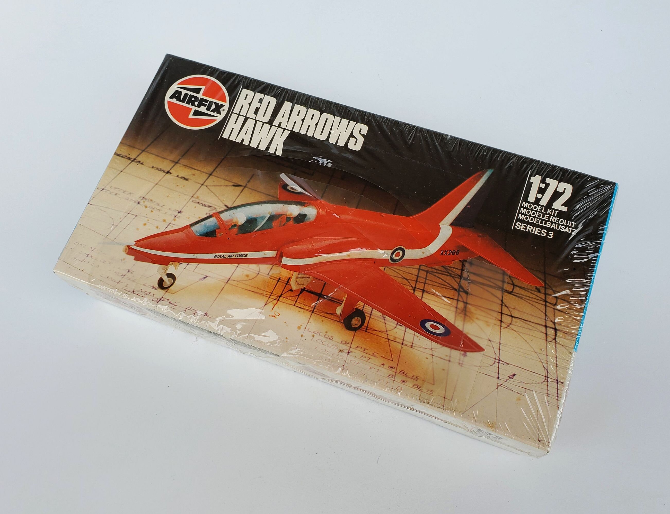Airfix Red Arrows British Aerospace Hawk Royal Air Force Jet | Etsy