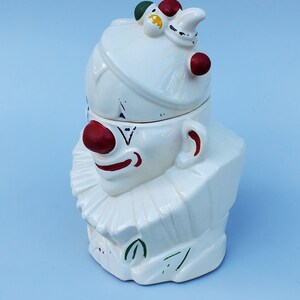 Vintage Mccoy Art Pottery Circus Clown Cookie Jar - 1940's Era ...