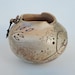 Steven Kaye Carved Southwestern Style Studio Pottery Vase - Beaded ...
