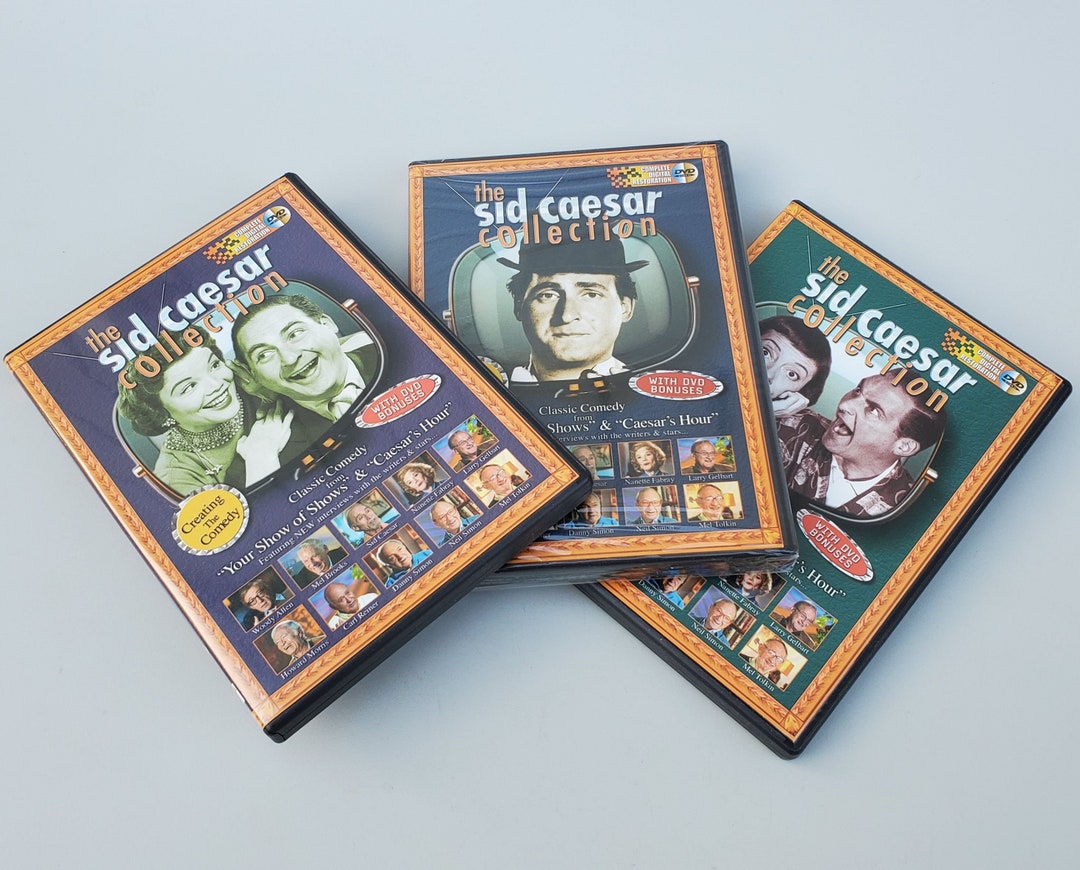 Sid Caesar Comedy DVD Collection - 3 Disc Box Set - 215 Minutes of ...