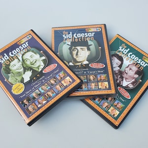Sid Caesar Comedy DVD Collection - 3 Disc Box Set - 215 Minutes of ...