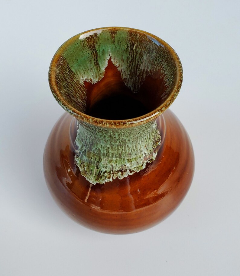 Van Briggle Art Pottery Original Drip Glaze Vase Frothy | Etsy