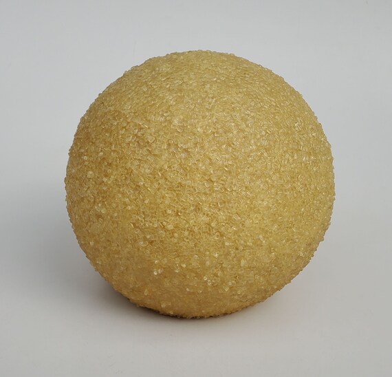 Mid Century Era Chucky Lava Rock Round Lamp Shade Fiberglass | Etsy