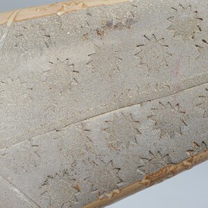 Ellen Currans Oregon Studio Big Pottery Wall Pocket - Hand Stamped Sun ...