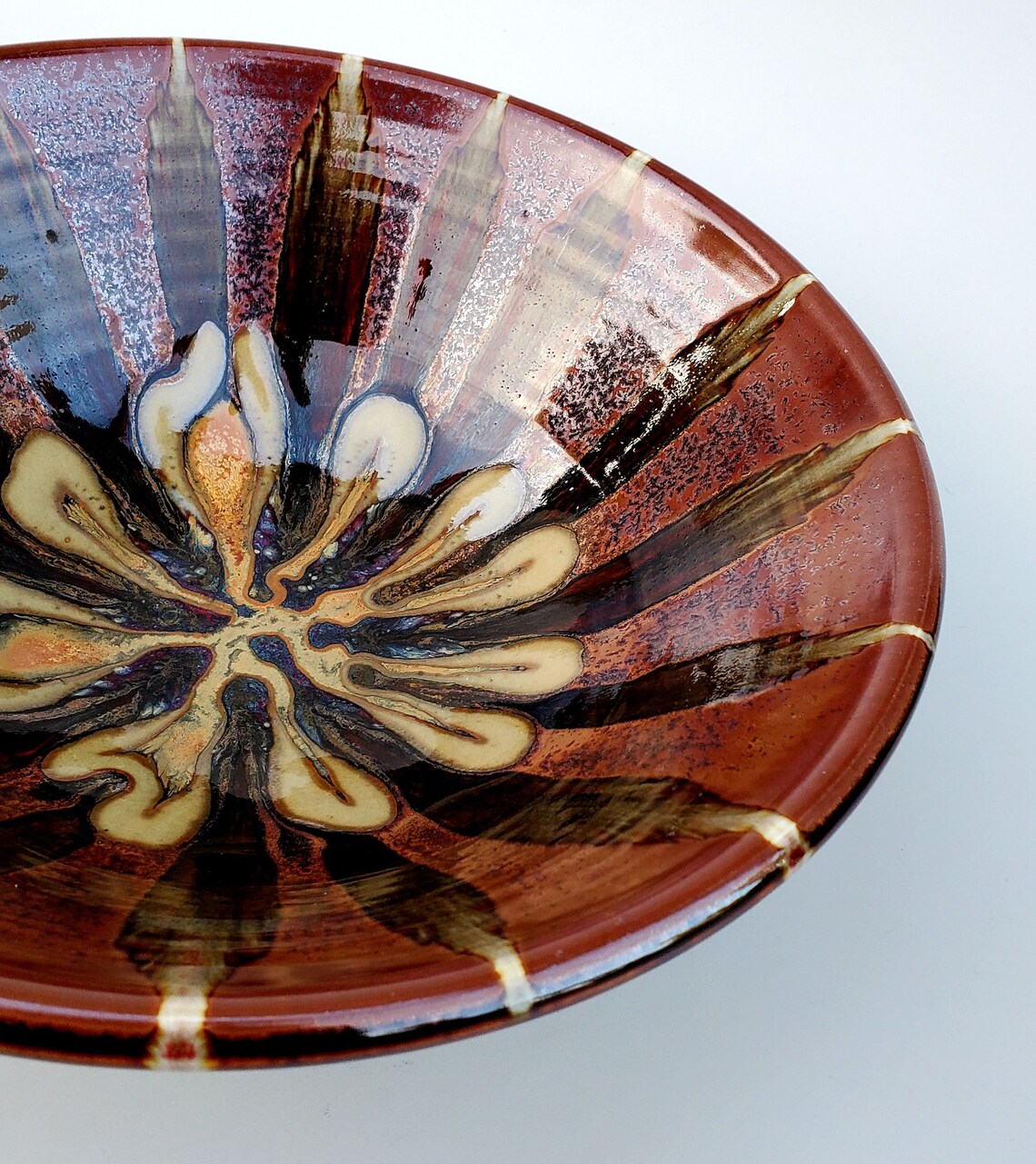 Matthew Patton Seattle Studio Potter Decorated Pottery Bowl - Etsy