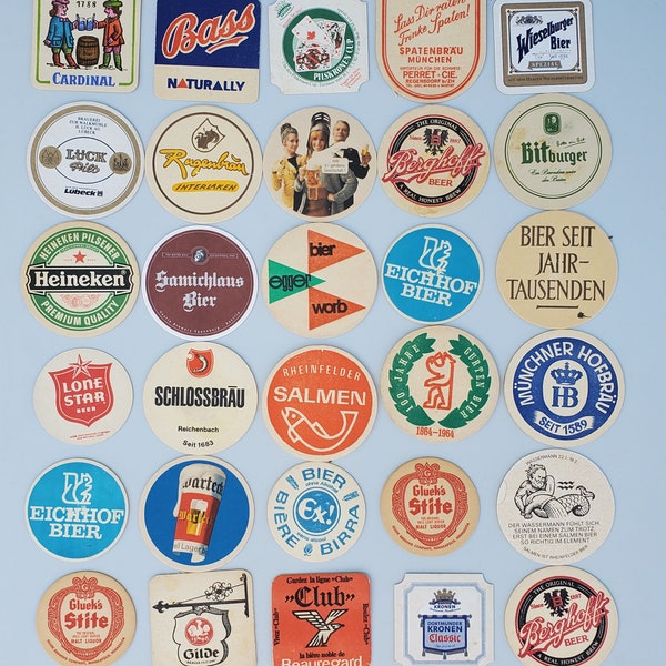 Beer Coasters - Etsy