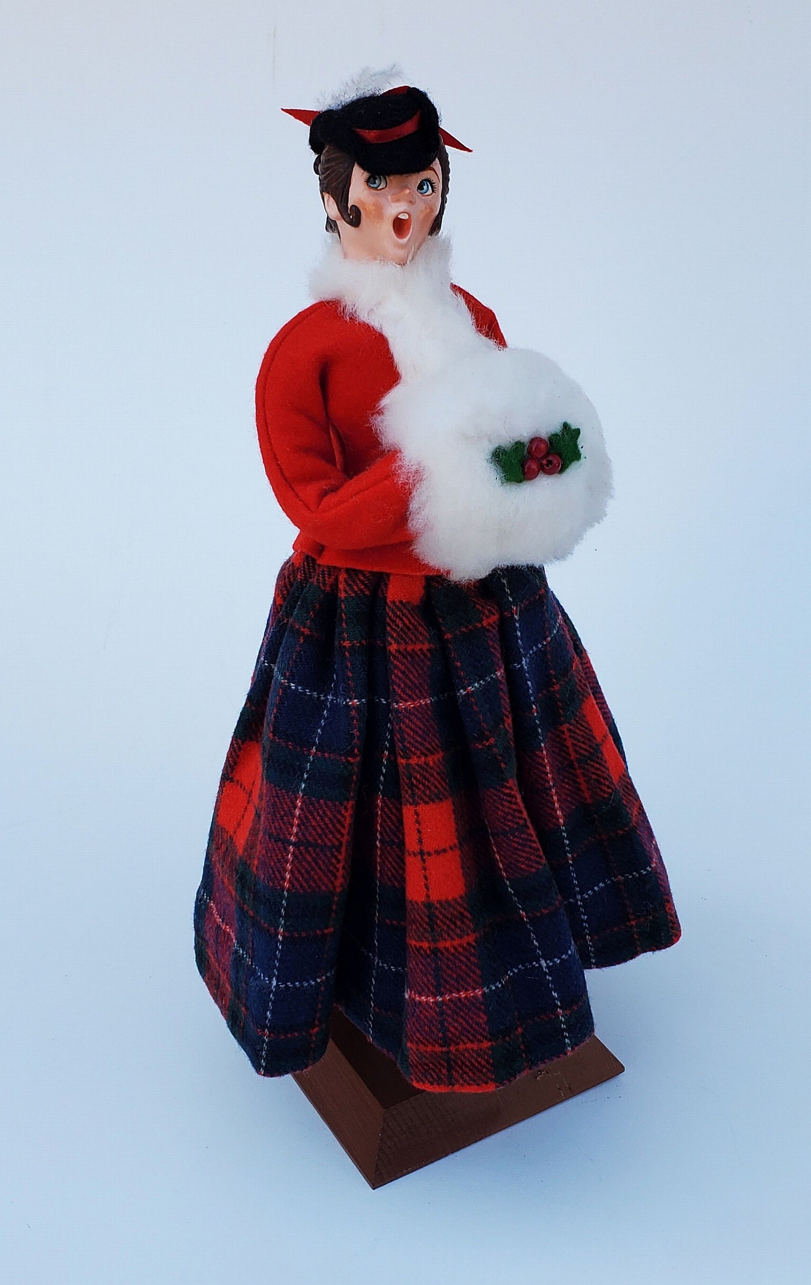 Simpich Christmas Character Doll Lady Singing Christmas | Etsy