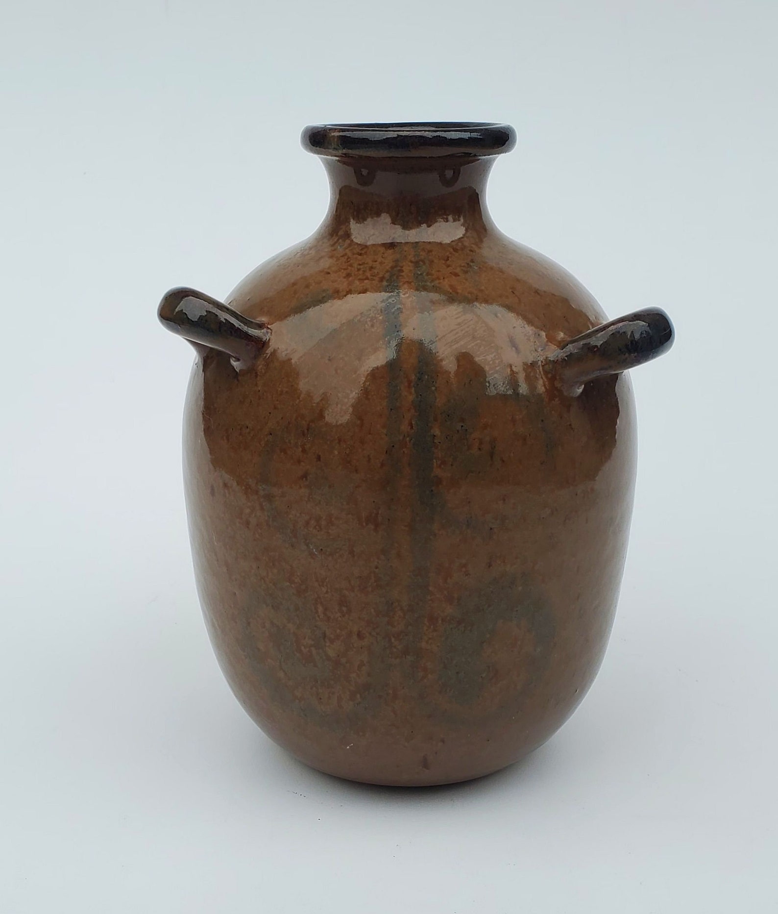 Ben Bieri Northwest Studio Pottery Bottle Form Vase Loop - Etsy