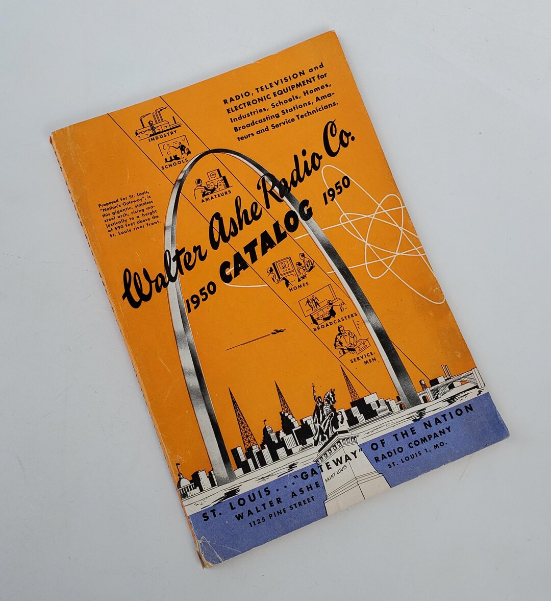 1950 Walter Ashe Radio Company Catalog - Transformers - Transmitters ...