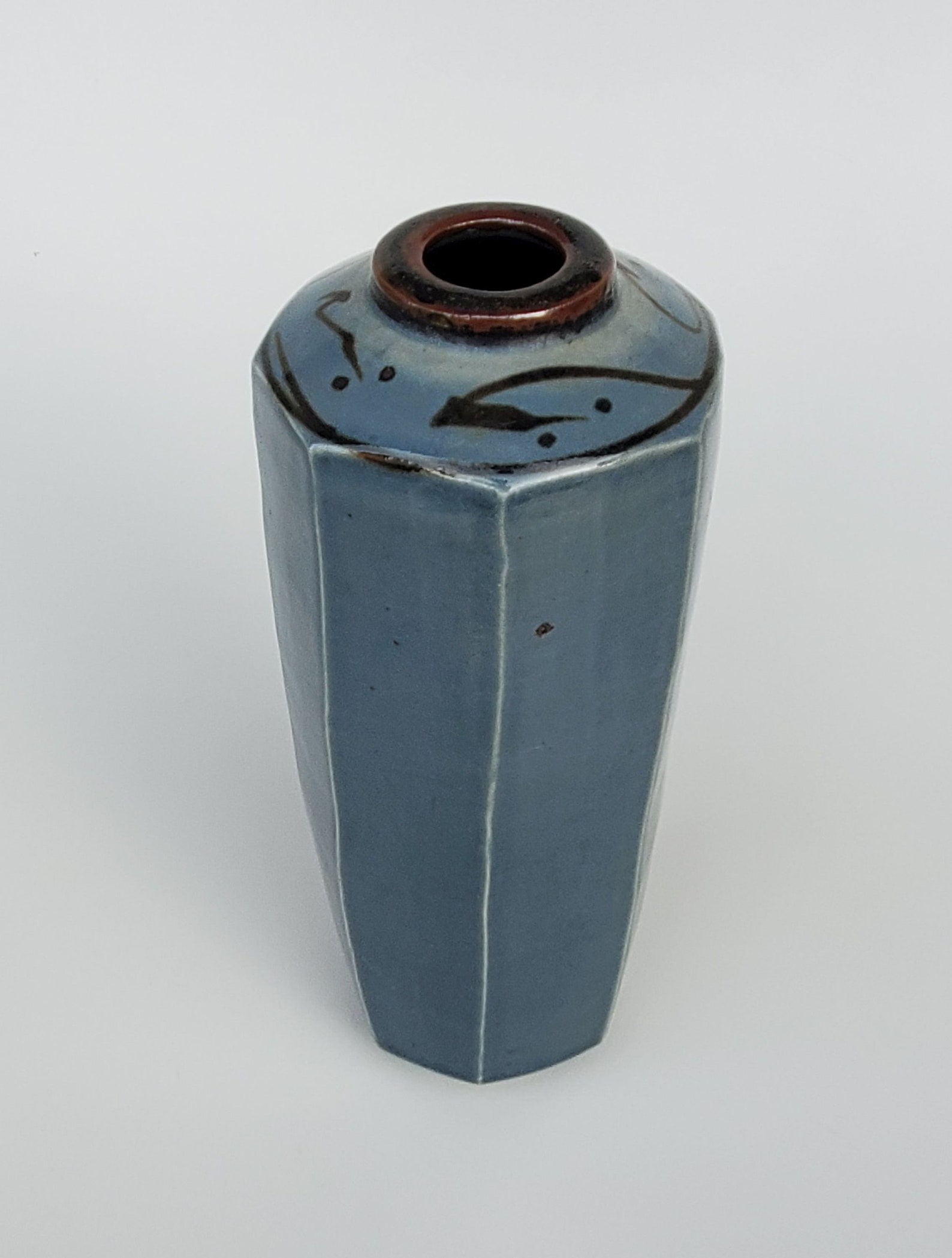 Ken Booth Northwest Studio Pottery Vase Hand Decorated - Etsy