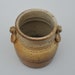 Jeff and Donna Tousley Studio Pottery Vase - Tapered Design With Curled ...