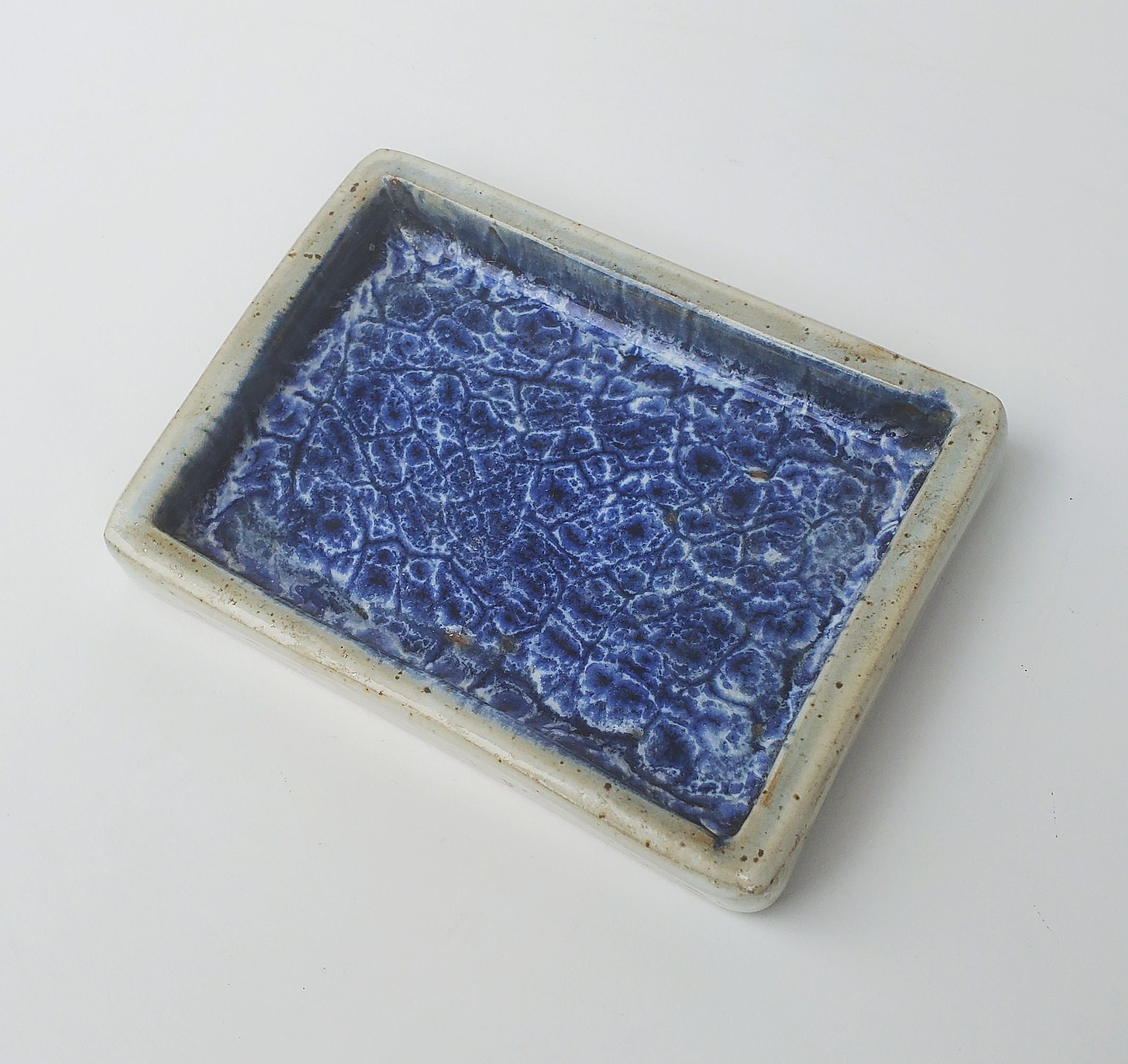 Louis Mideke Northwest Studio Pottery Rectangular Tray - Early Ink ...