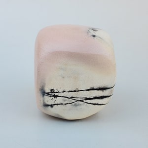 Richard Mahaffey Northwest Studio Pottery Saggar Fired Raku Sculptural ...