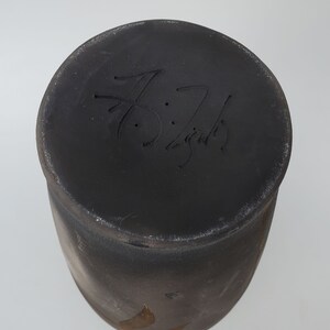 A Jeffrey Zigulis Large Northwest Studio Raku Fired Pottery - Etsy