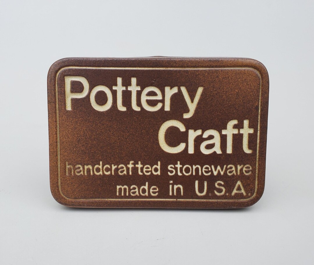 Pottery Craft Stoneware Dealer Sign - Made in USA Handcrafted Stoneware ...