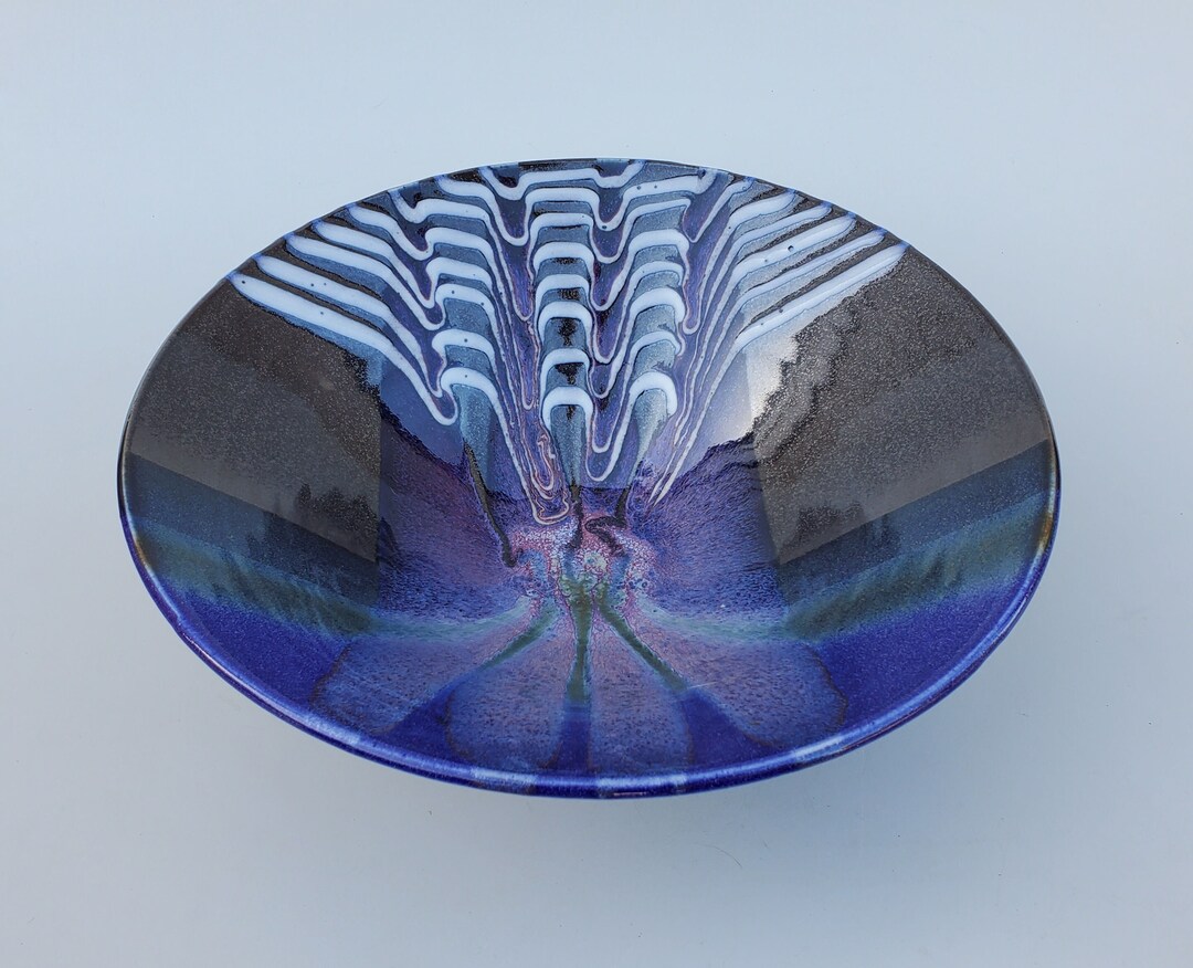 Matthew Patton Seattle Studio Pottery Hand Thrown Large Decorated ...