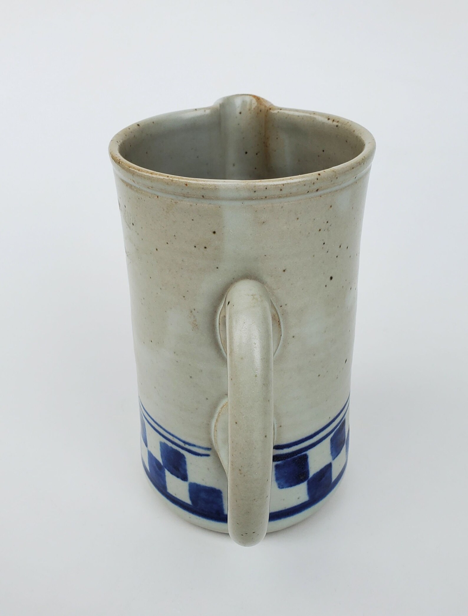 Debbie Dean Decorated Large Pitcher White Hand Painted Goose | Etsy