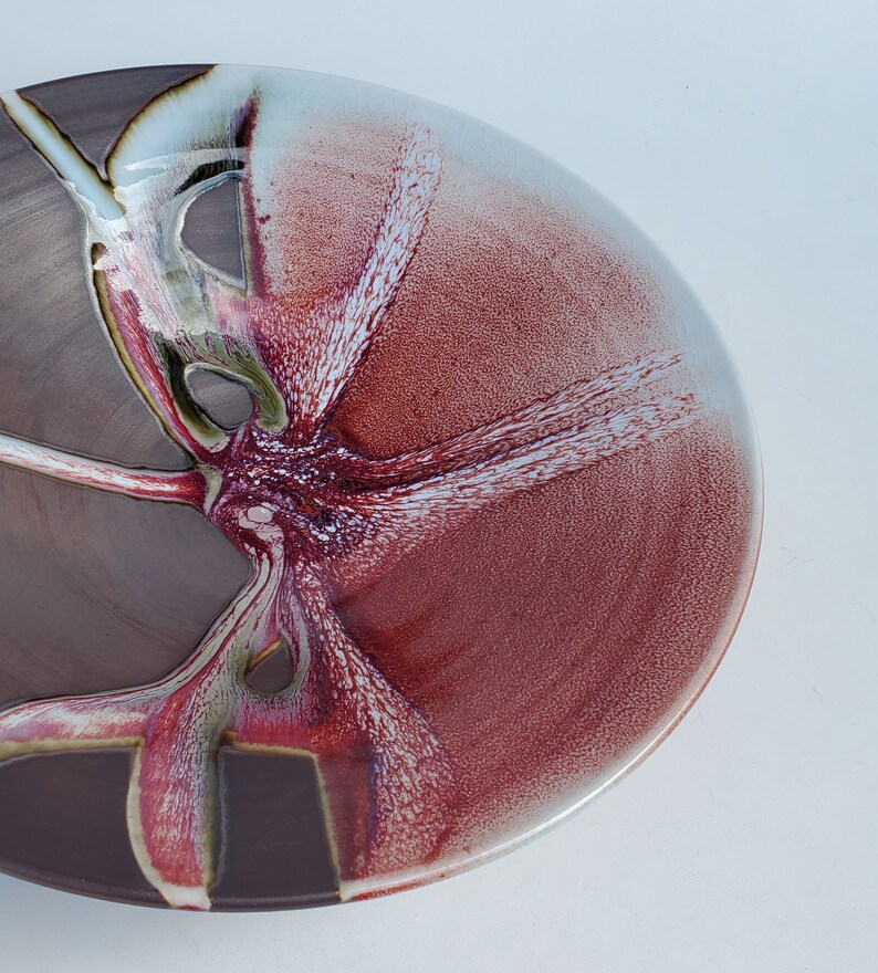 Marc Matsui Seattle Studio Pottery Large Decorated Flaring - Etsy