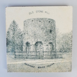 Minton China Works Stoke on Trent London Novelty Tile - Scenic Old ...