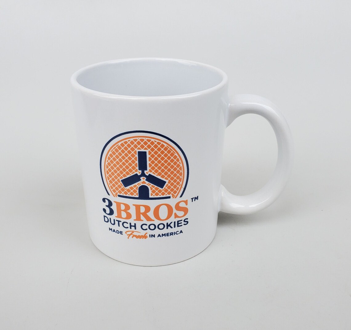 3 Brothers Dutch Cookies Stroop Wafel Coffee Mug Loop Handle - Etsy