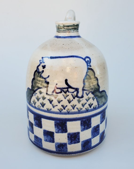 Debbie Dean Northwest Studio Pottery Whiskey Jug Farmhouse - Etsy