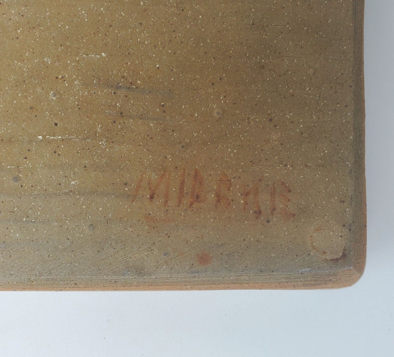 Louis Mideke Northwest Studio Pottery Rectangular Tray Early - Etsy