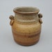 Jeff and Donna Tousley Studio Pottery Vase - Tapered Design With Curled ...