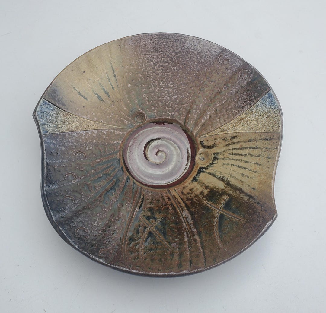 Tony Winchester Studio Pottery Bowl: Carved MCM Salt Glaze Wall Art - Etsy