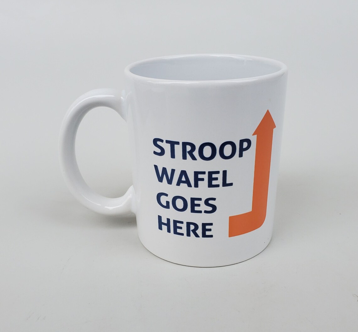 3 Brothers Dutch Cookies Stroop Wafel Coffee Mug Loop Handle - Etsy