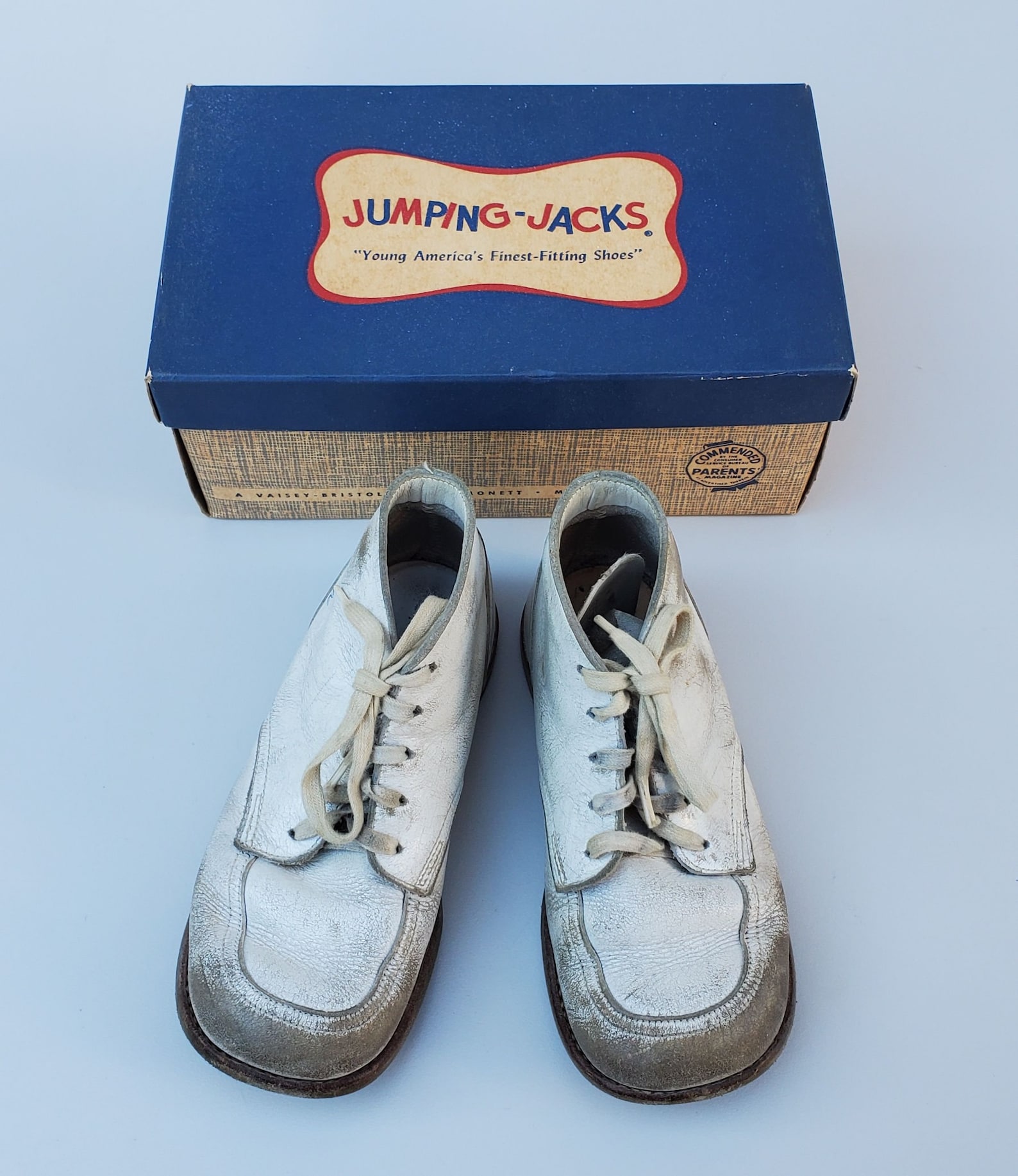 Vintage Jumping Jacks Childs Leather Shoes in Original - Etsy