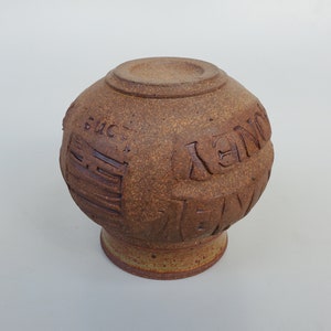 Donna and Jeff Tousley Northwest Studio Pottery Honey Pot - Stamped ...