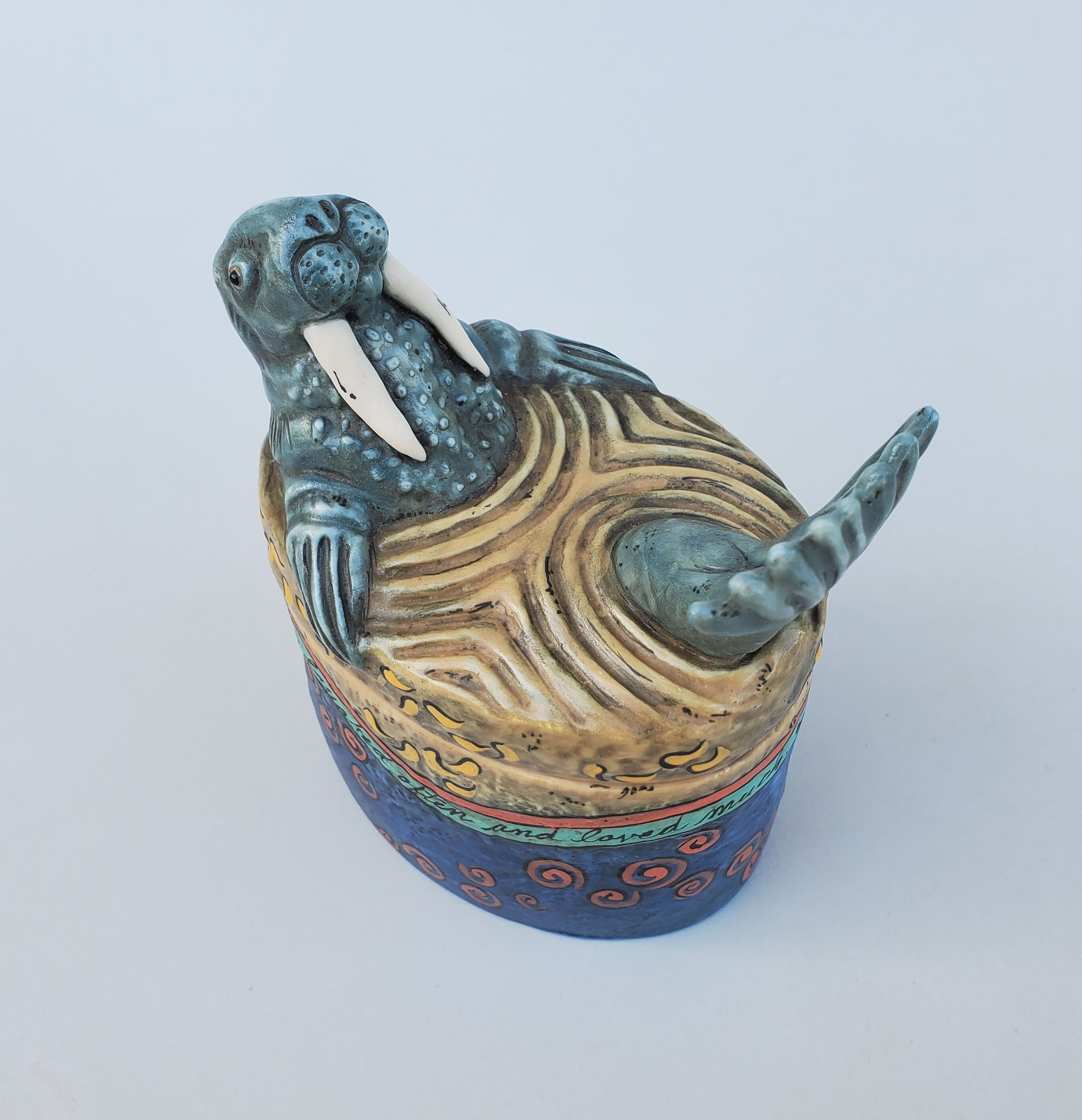 Garlic Ceramic Funk Art