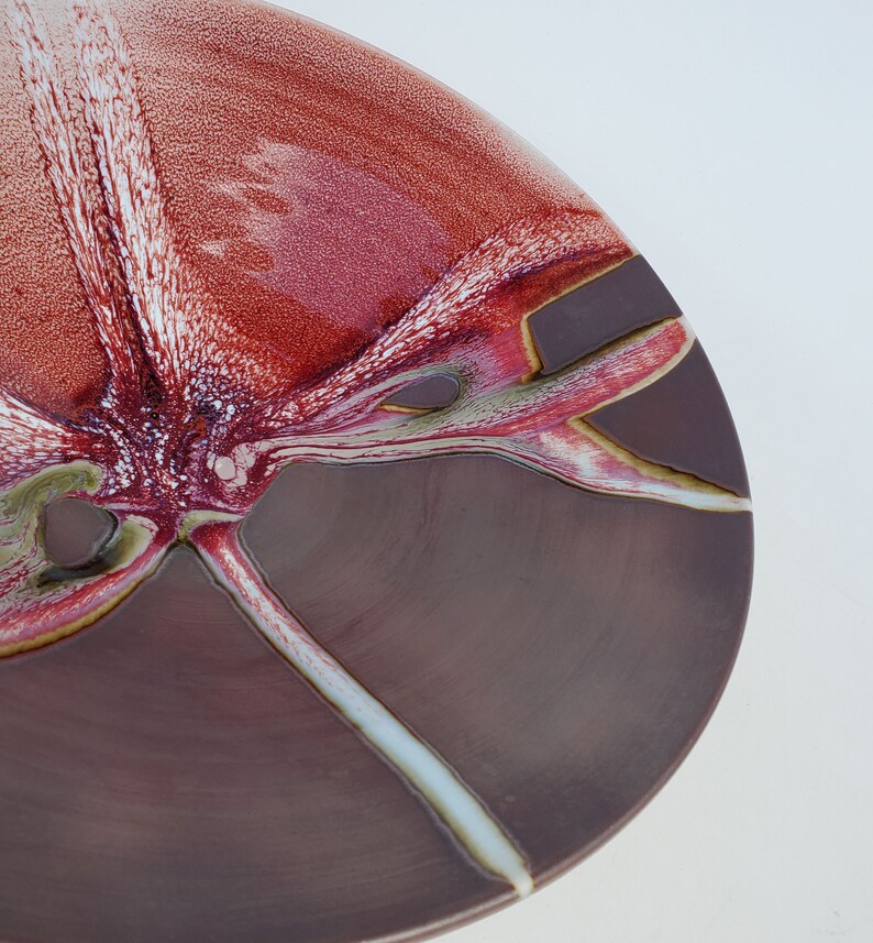 Marc Matsui Seattle Studio Pottery Large Decorated Flaring - Etsy