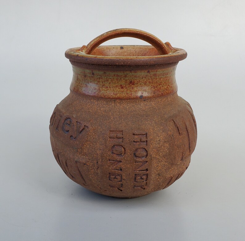 Donna and Jeff Tousley Northwest Studio Pottery Honey Pot - Stamped ...