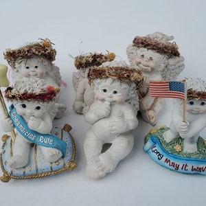 Dreamsicles Figure Collection of 6 Angel Characters - by Cast Art ...