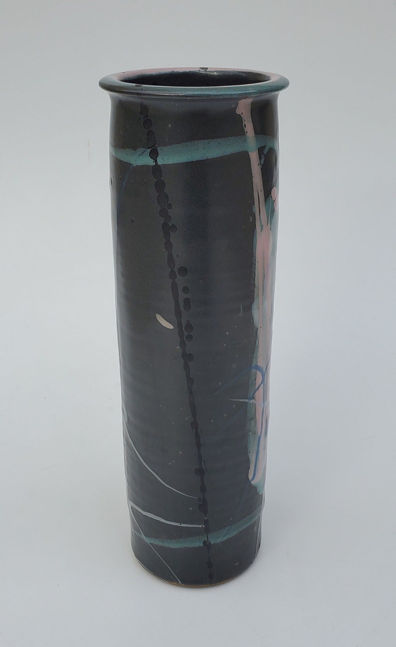Mark Chamberlain Large Hand Thrown Studio Pottery Vase - Free From ...