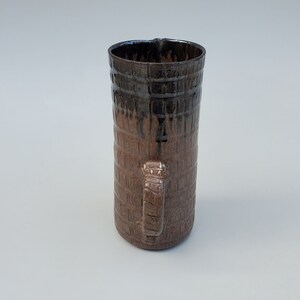 Vintage A R Cole North Carolina Folk Art Pottery Pitcher Unique Carved ...