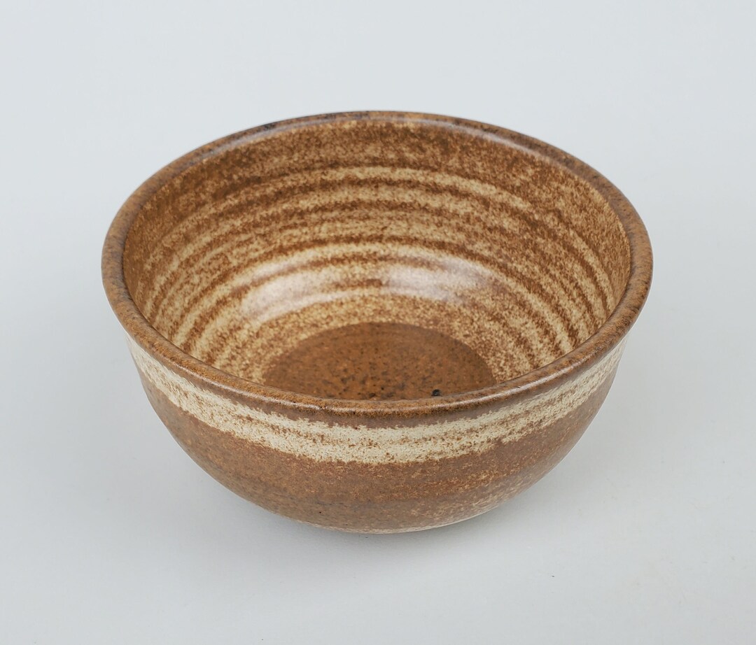 Quyle Kilns Pottery Hand Thrown Bowl - Natural Brown Glaze - Murphys ...