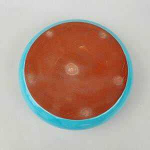 California Faience Art Pottery Bowl With Matching Pair of Ducks Flower ...