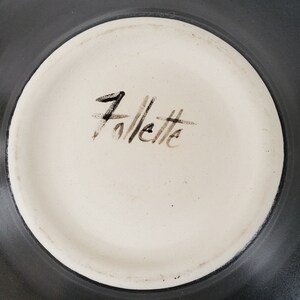 Ken Follette Studio Pottery Bowl - Complex Blue and Green Crystalline ...
