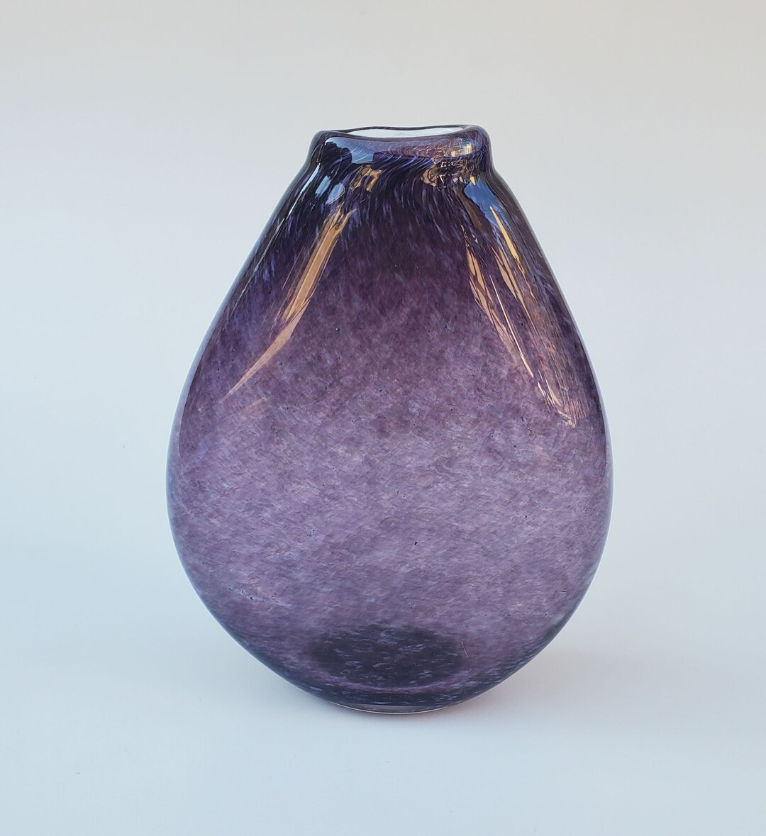 Eric Anderson Northwest Art Glass Vase Seattle Glass Artist - Etsy