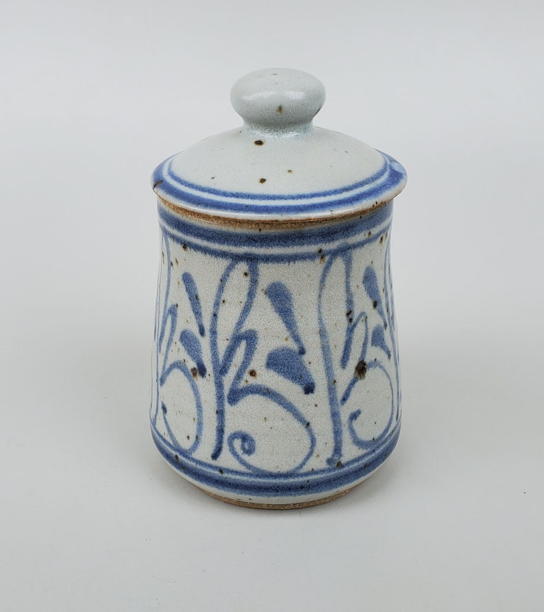 Paul Herman Doyle CA Studio Pottery Hand Decorated Jar With Lid ...