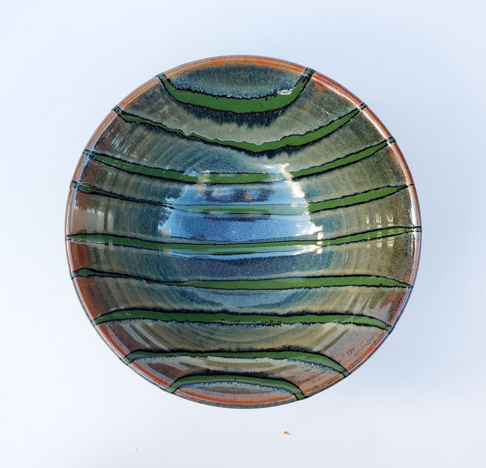 Matthew Patton Seattle Studio Pottery Hand Thrown Large - Etsy
