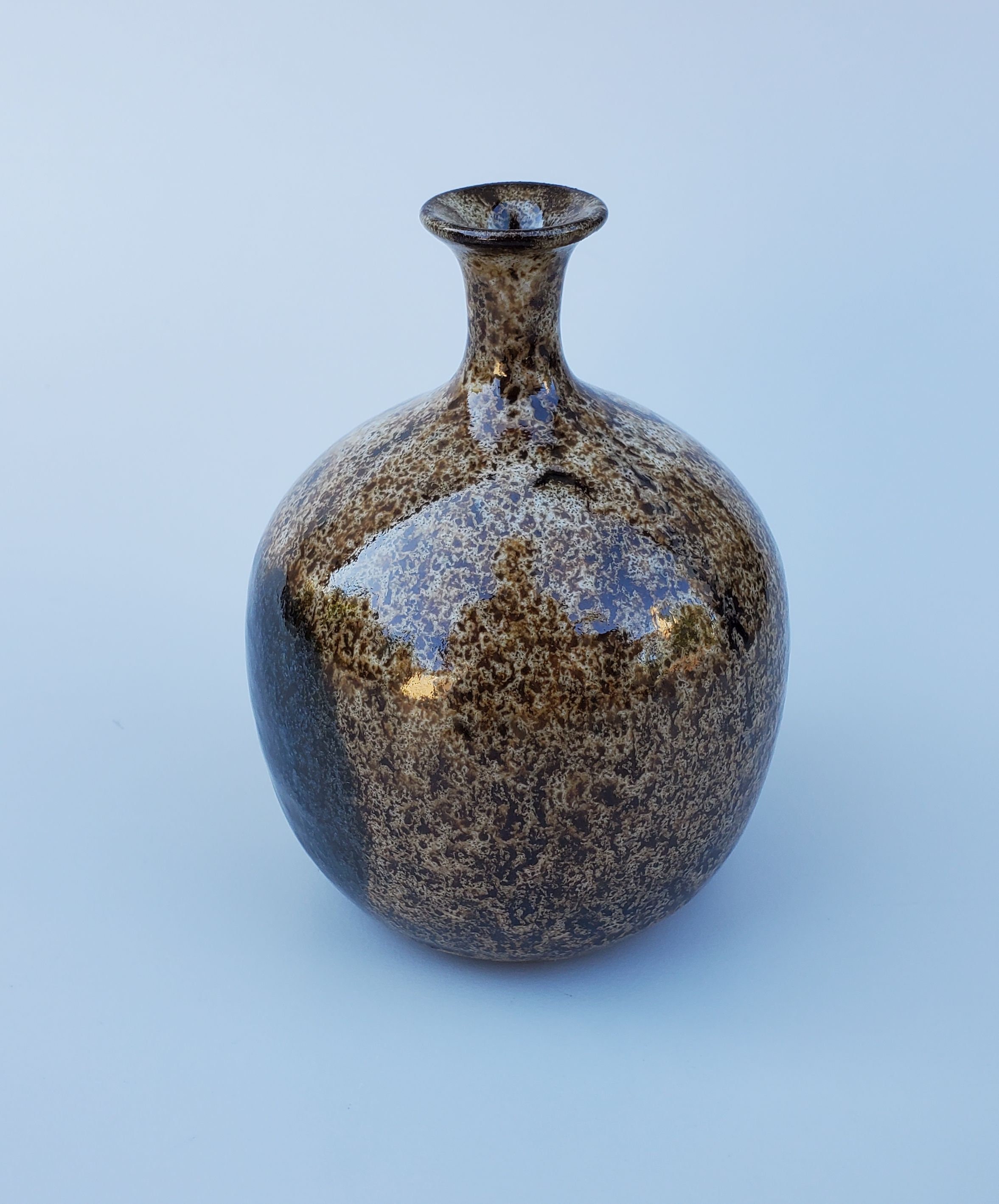 Ben Bieri Northwest Studio Pottery Bottle Form Weed Pot Vase - Etsy