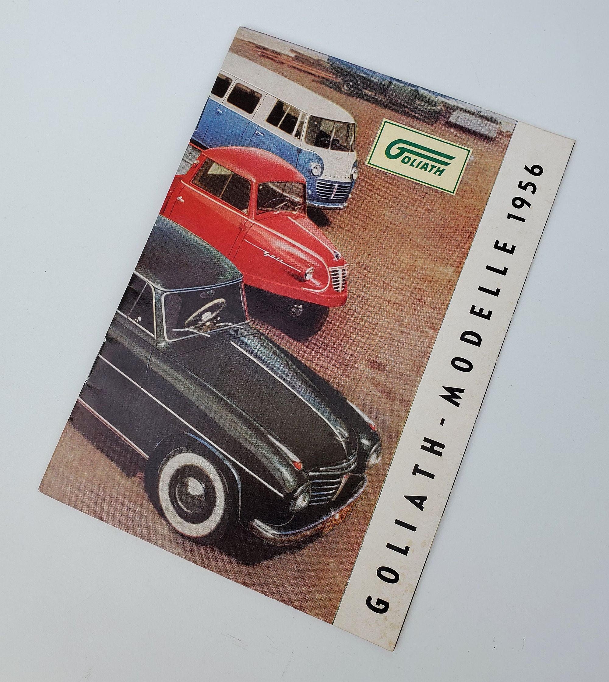 1956 Goliath German Motor Car Vintages Sales Booklet Brochure | Etsy